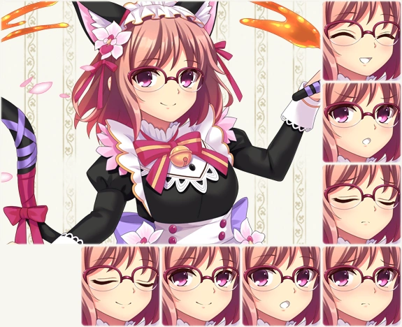 Cymbidium (Cat Ear Maid) | Flower Knight Girl Wikia | Fandom