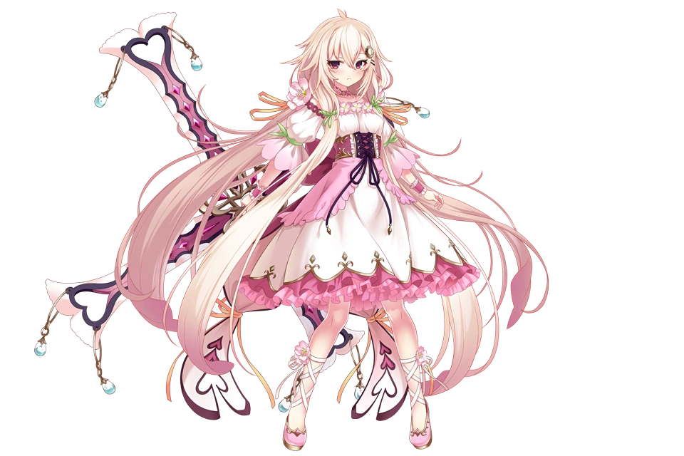 Pinkladies (Flower Saint Who Talks About Dreams) | Flower Knight Girl ...