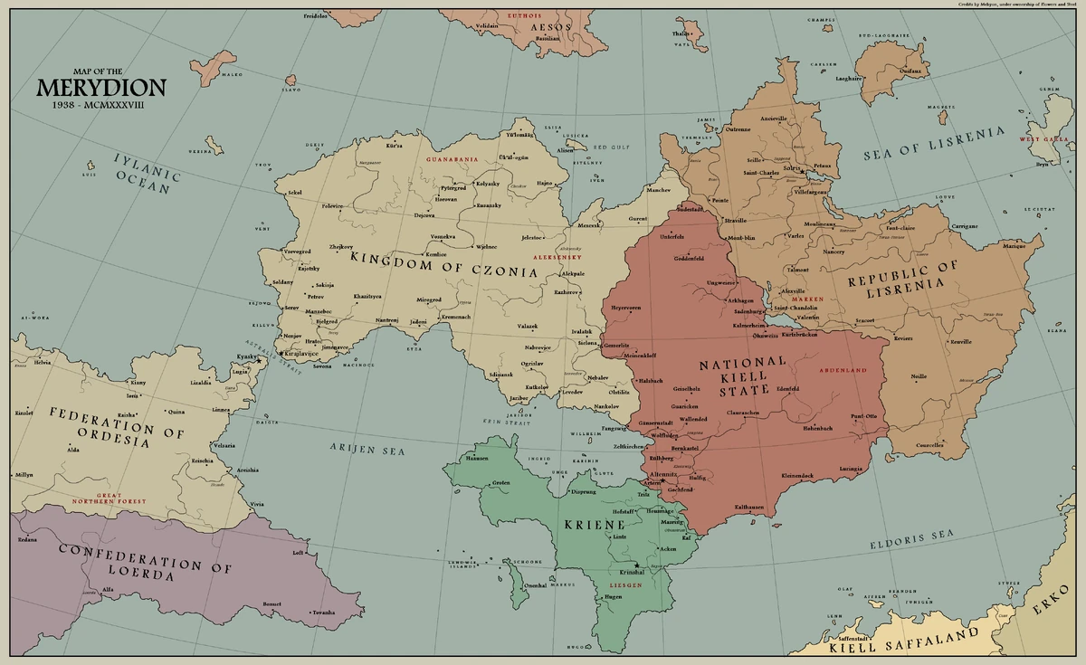 Merydion | Flowers & Steel Wiki | Fandom