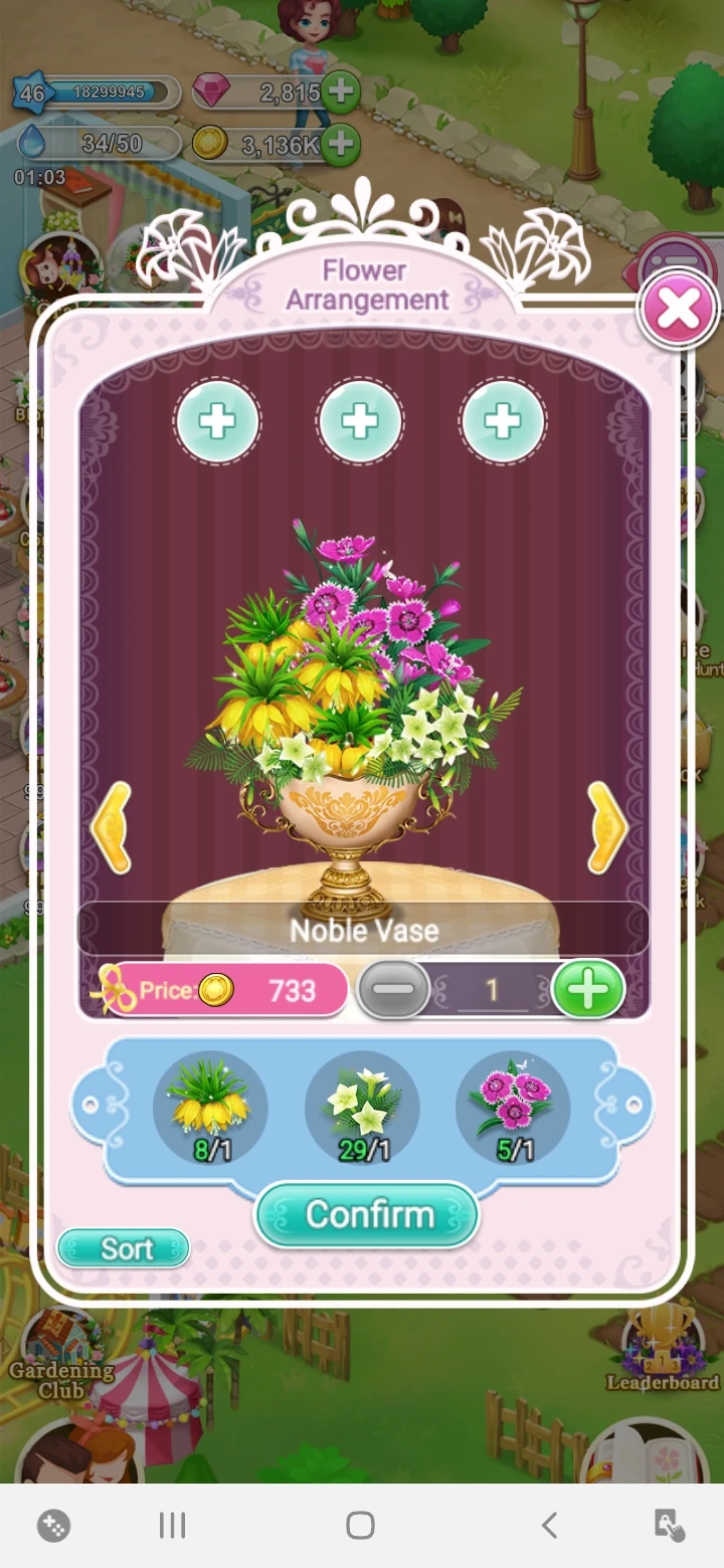 Noble Vase | Flowers Island Wiki | Fandom