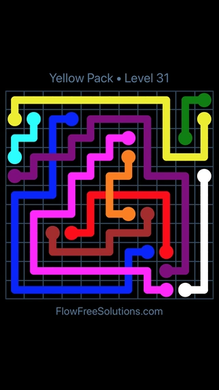 Yellow Pack Levels (31-60) | Flow Free Wiki | Fandom