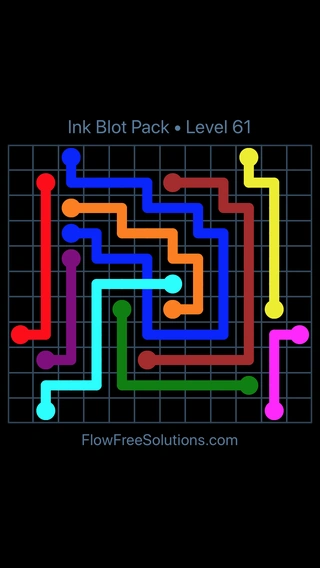 Inkblot Pack Levels (61-90)/Bridges | Flow Free Wiki | Fandom