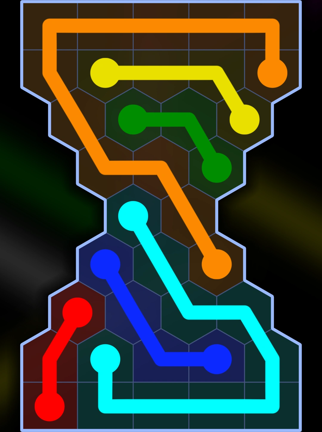 Polygon Pack Levels (61-90)/Hexes | Flow Free Wiki | Fandom