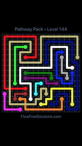 Pathway Pack Levels (121-150)/Bridges | Flow Free Wiki | Fandom