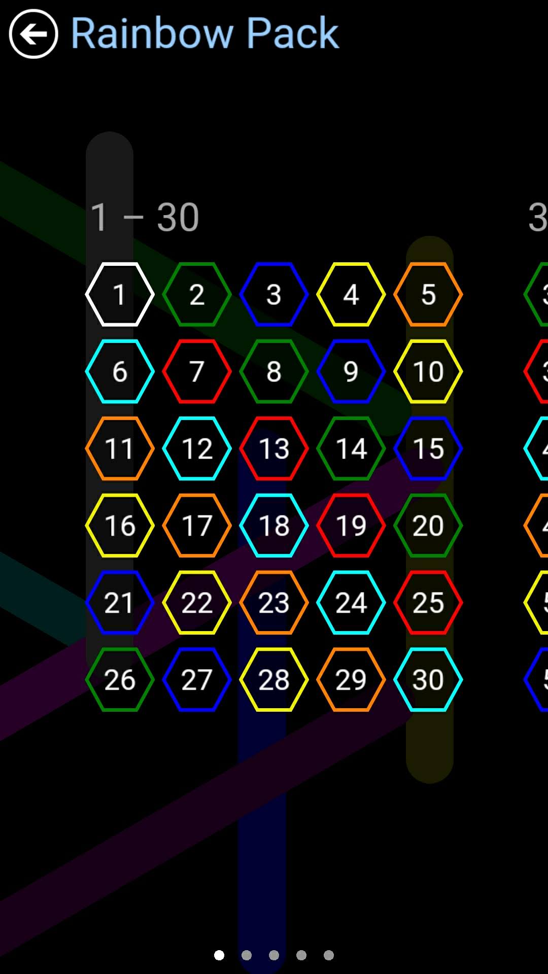 Rainbow Pack Hexes Flow Free Wiki Fandom