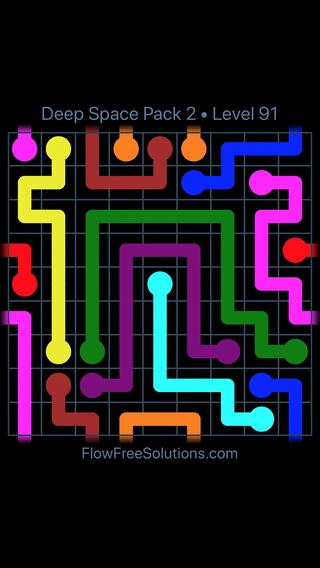 Deep Space Pack 2 Levels (91-120) | Flow Free Wiki | Fandom