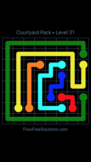 Courtyard Pack Levels (31-60) | Flow Free Wiki | Fandom