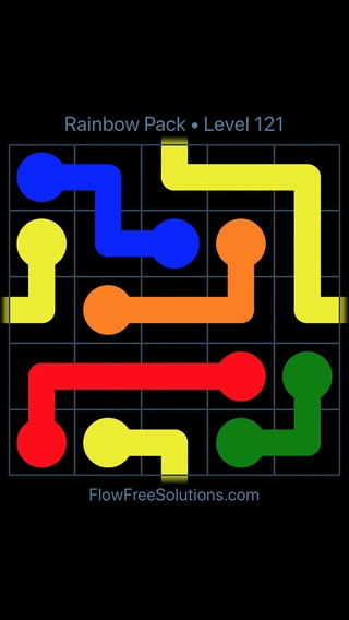 Rainbow Pack Levels (121-150)/Warps | Flow Free Wiki | Fandom