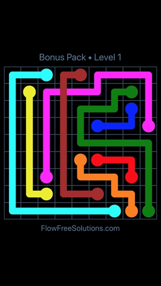 Bonus Pack Levels (1-30)/Bridges | Flow Free Wiki | Fandom