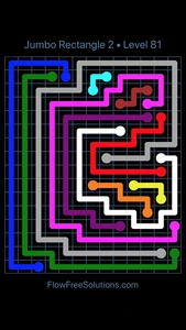Jumbo Rectangle Pack 2 Levels (61-90) | Flow Free Wiki | Fandom