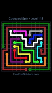 Courtyard Spin Pack Levels (121-150) | Flow Free Wiki | Fandom