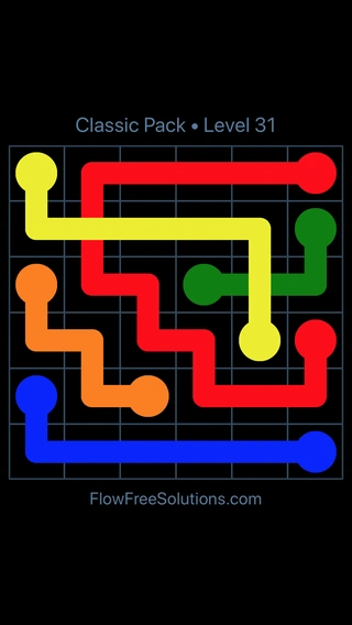 Classic Pack Levels (31-60)/Bridges | Flow Free Wiki | Fandom