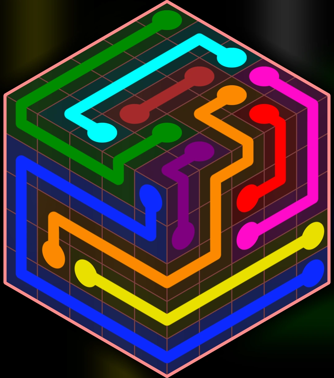 5x5 Cube Mania Levels (31-60) | Flow Free Wiki | Fandom