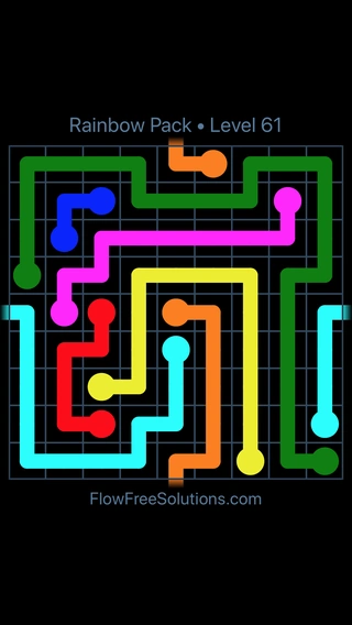 Rainbow Pack Levels (61-90)/Warps | Flow Free Wiki | Fandom