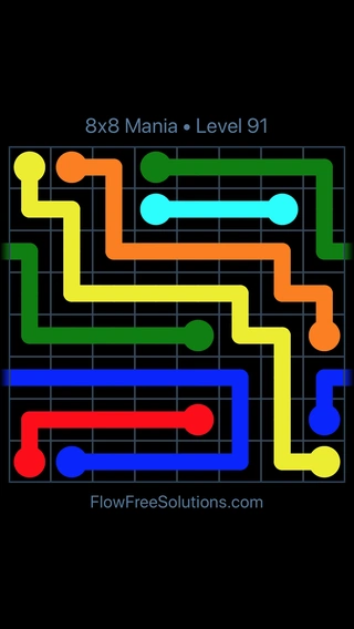 8x8 Mania Levels (91-120)/Warps | Flow Free Wiki | Fandom
