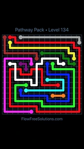 Pathway Pack Levels (121-150)/Bridges | Flow Free Wiki | Fandom