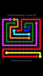 Jumbo Rainbow Levels (1-30) | Flow Free Wiki | Fandom