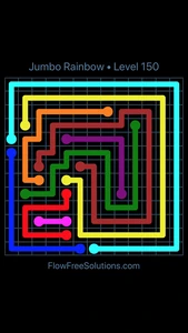 Jumbo Rainbow Levels (121-150) | Flow Free Wiki | Fandom