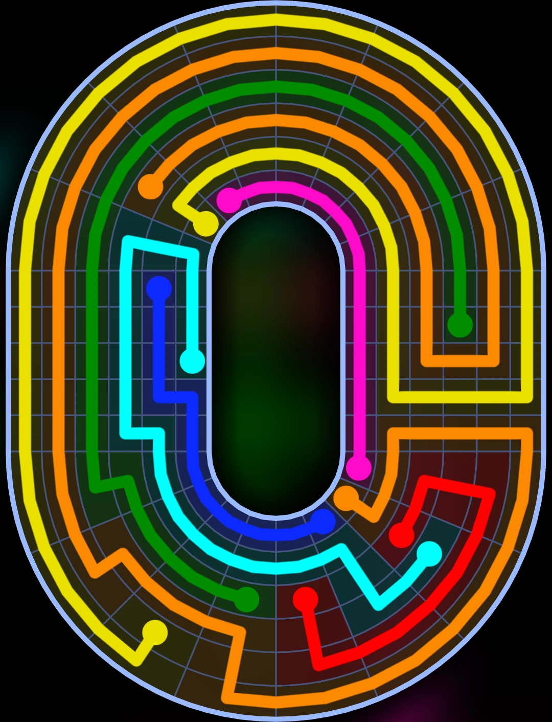 Jumbo Oval 2 Levels (121-150) | Flow Free Wiki | Fandom
