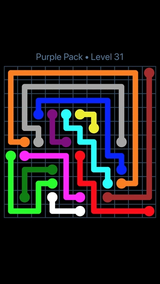 Purple Pack Levels (31-60) | Flow Free Wiki | Fandom