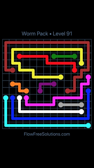 Worm Pack Levels (91-120) | Flow Free Wiki | Fandom