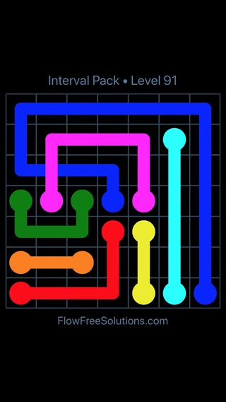 Interval Pack Levels (91-120)/Bridges | Flow Free Wiki | Fandom