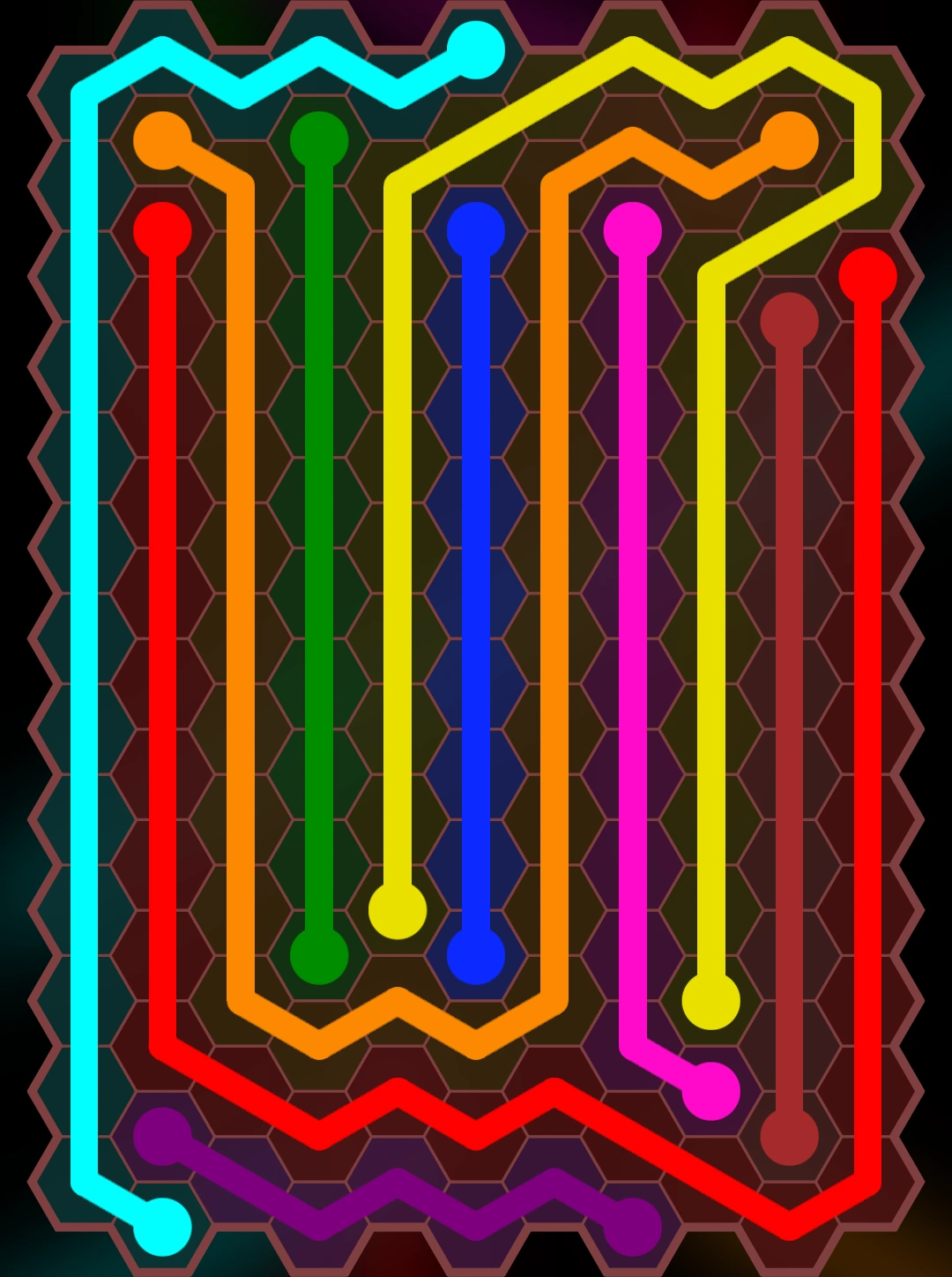 11x14 Mega Mania Levels (421-450)/Hexes | Flow Free Wiki | Fandom