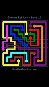 Extreme Rainbow Pack Levels (1-30)/Bridges | Flow Free Wiki | Fandom