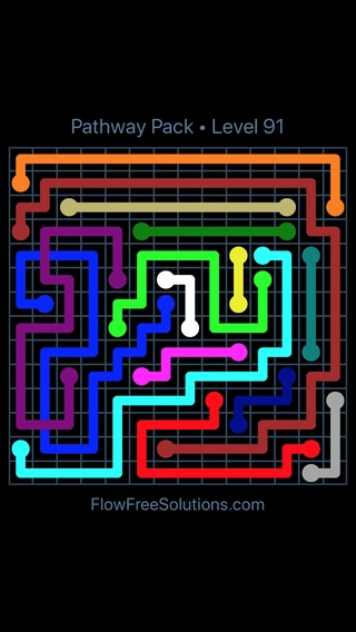 Pathway Pack Levels (91-120)/Bridges | Flow Free Wiki | Fandom