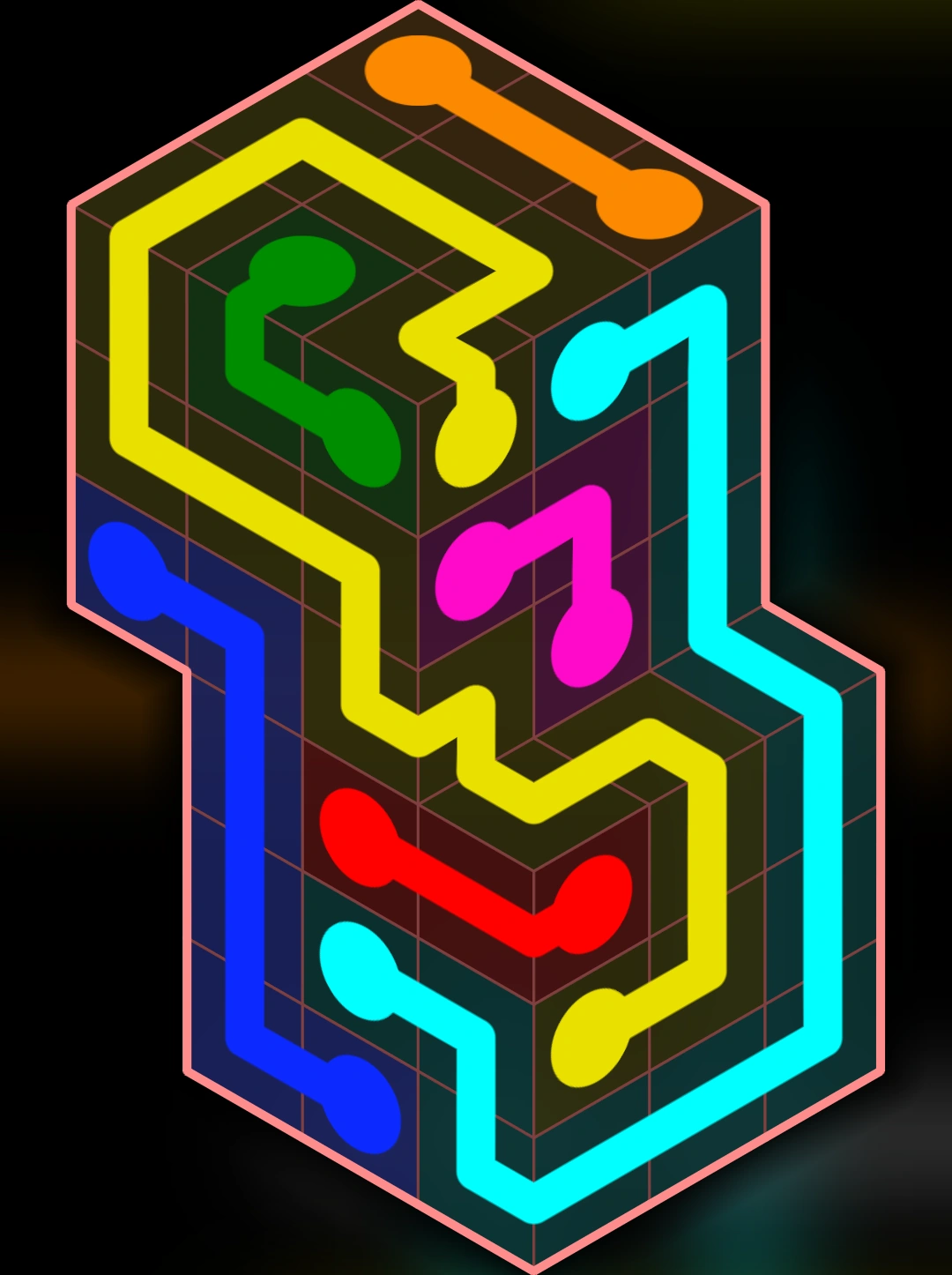 Cube Stacks Levels (91-120)/Shapes | Flow Free Wiki | Fandom