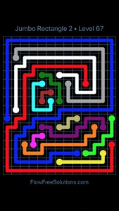 Jumbo Rectangle Pack 2 Levels (61-90) | Flow Free Wiki | Fandom