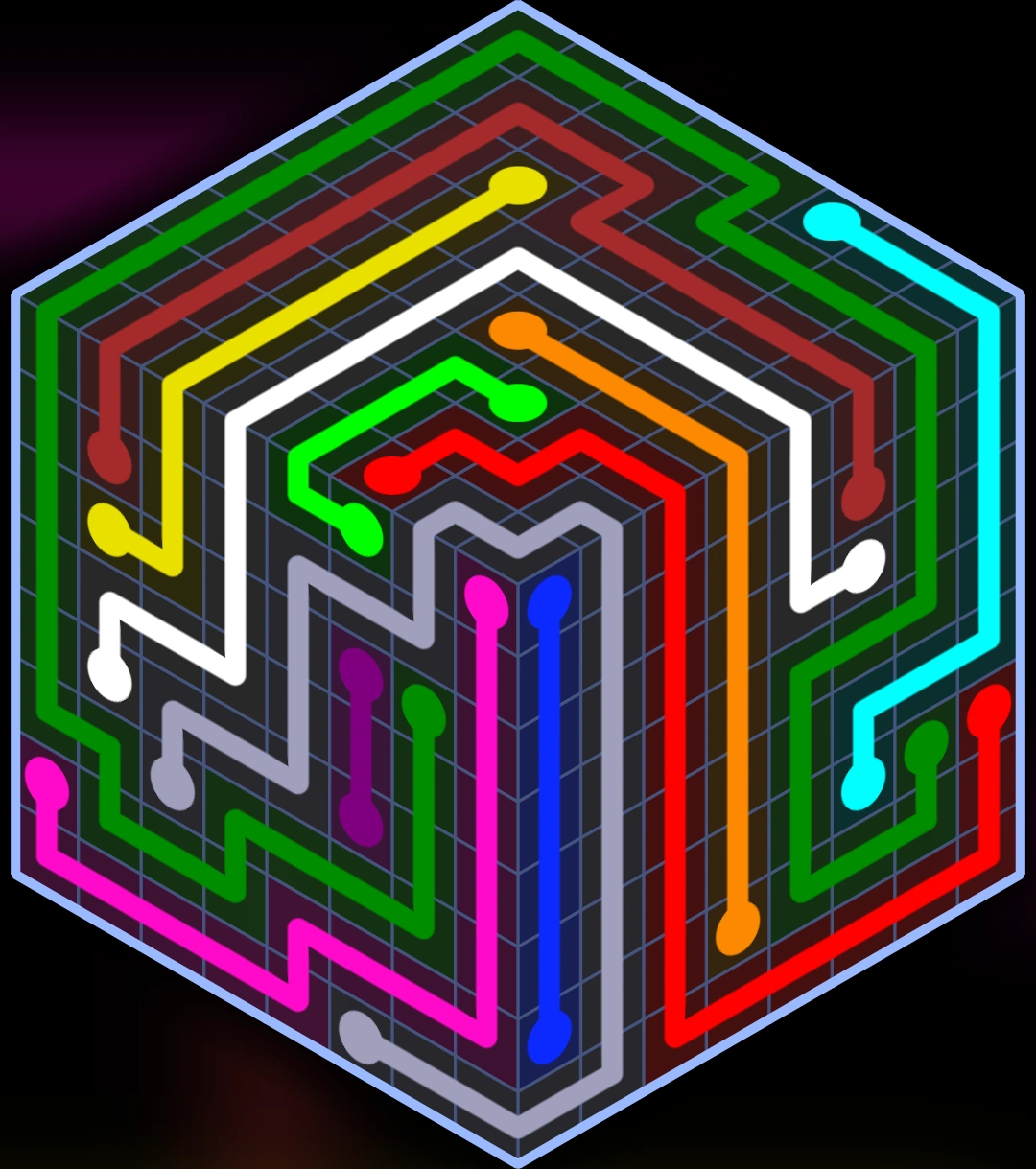8x8 Cube Mania Levels (1-30) | Flow Free Wiki | Fandom