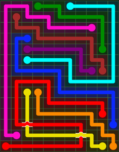 Extreme Rectangle Pack Levels (91-120)/Bridges | Flow Free Wiki | Fandom