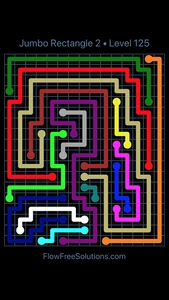 Jumbo Rectangle Pack 2 Levels (121-150) | Flow Free Wiki | Fandom