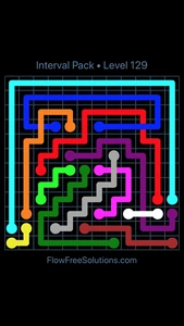 Interval Pack Levels (121-150)/Bridges | Flow Free Wiki | Fandom