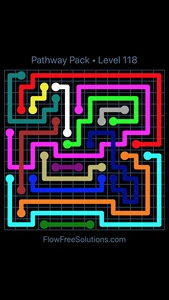 Pathway Pack Levels (91-120)/Bridges | Flow Free Wiki | Fandom