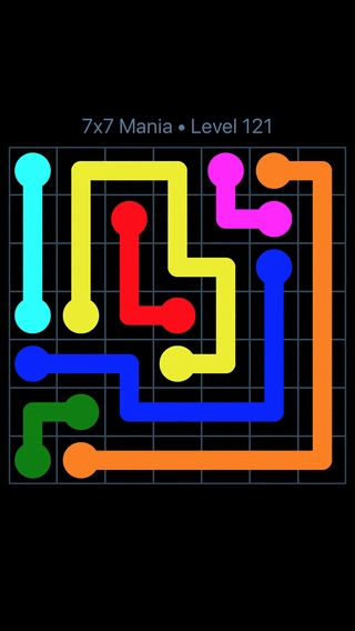 7x7 Mania Levels (121-150) | Flow Free Wiki | Fandom