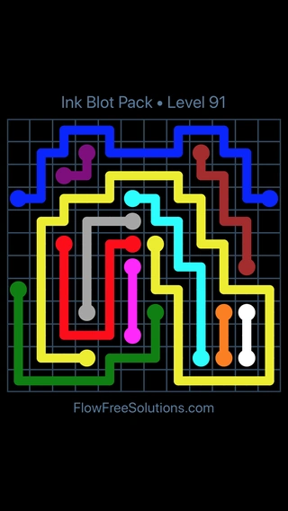 Inkblot Pack Levels (91-120) | Flow Free Wiki | Fandom