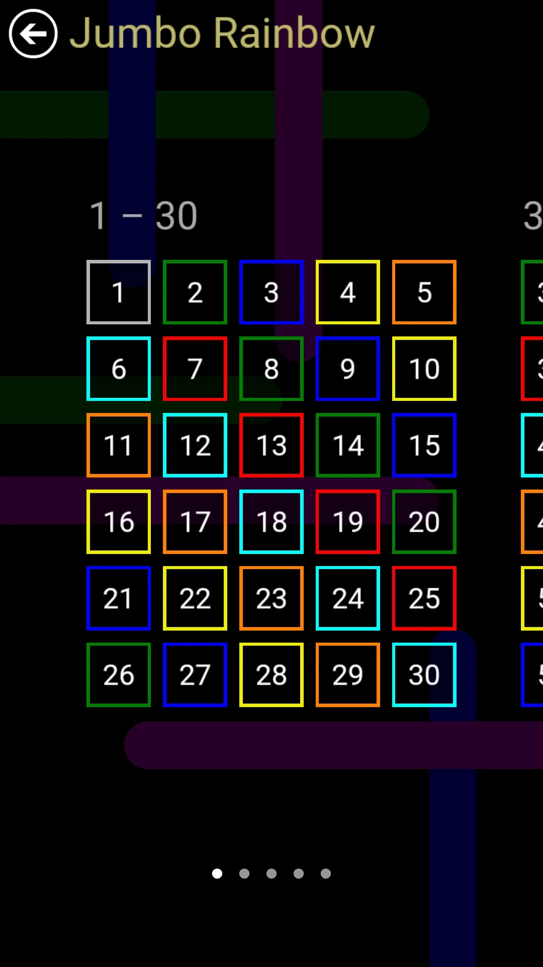 Jumbo Rainbow (Flow) | Flow Free Wiki | Fandom
