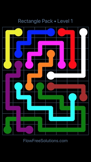 Rectangle Pack Levels (1-30)/Bridges | Flow Free Wiki | Fandom