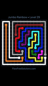 Jumbo Rainbow Levels (1-30) | Flow Free Wiki | Fandom