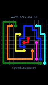 Worm Pack Levels (31-60) | Flow Free Wiki | Fandom