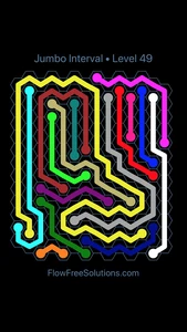 Jumbo Interval Levels (31-60) | Flow Free Wiki | Fandom