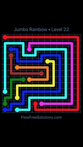 Jumbo Rainbow Levels (1-30) | Flow Free Wiki | Fandom
