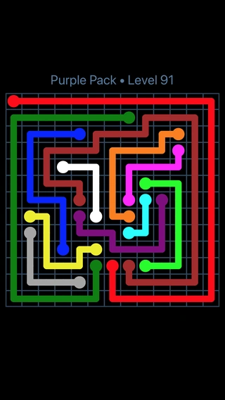 Purple Pack Levels (91-120) | Flow Free Wiki | Fandom