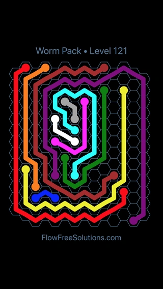 Category:Worm Pack levels/Hexes | Flow Free Wiki | Fandom