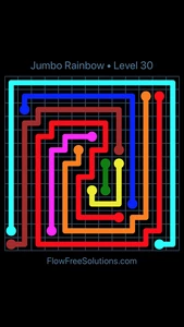 Jumbo Rainbow Levels (1-30) | Flow Free Wiki | Fandom