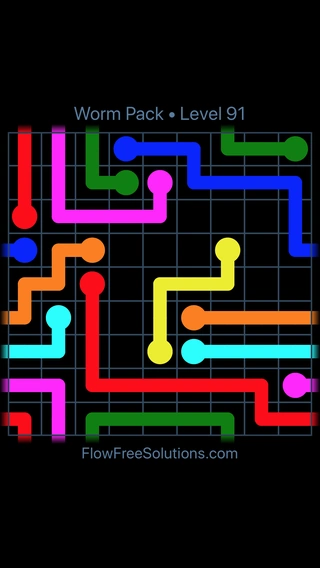 Worm Pack Levels (91-120)/Warps | Flow Free Wiki | Fandom