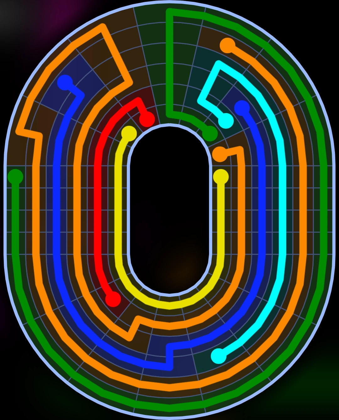 Jumbo Oval 2 Levels (91-120) | Flow Free Wiki | Fandom