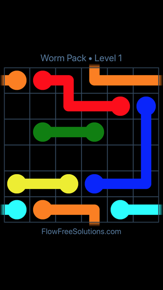 Worm Pack Levels 1 30warps Flow Free Wiki Fandom